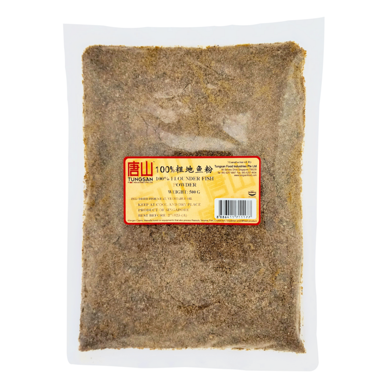 100% FLOUNDER FISH POWDER 粗地鱼粉 (500G) - Tungsan Food Industries